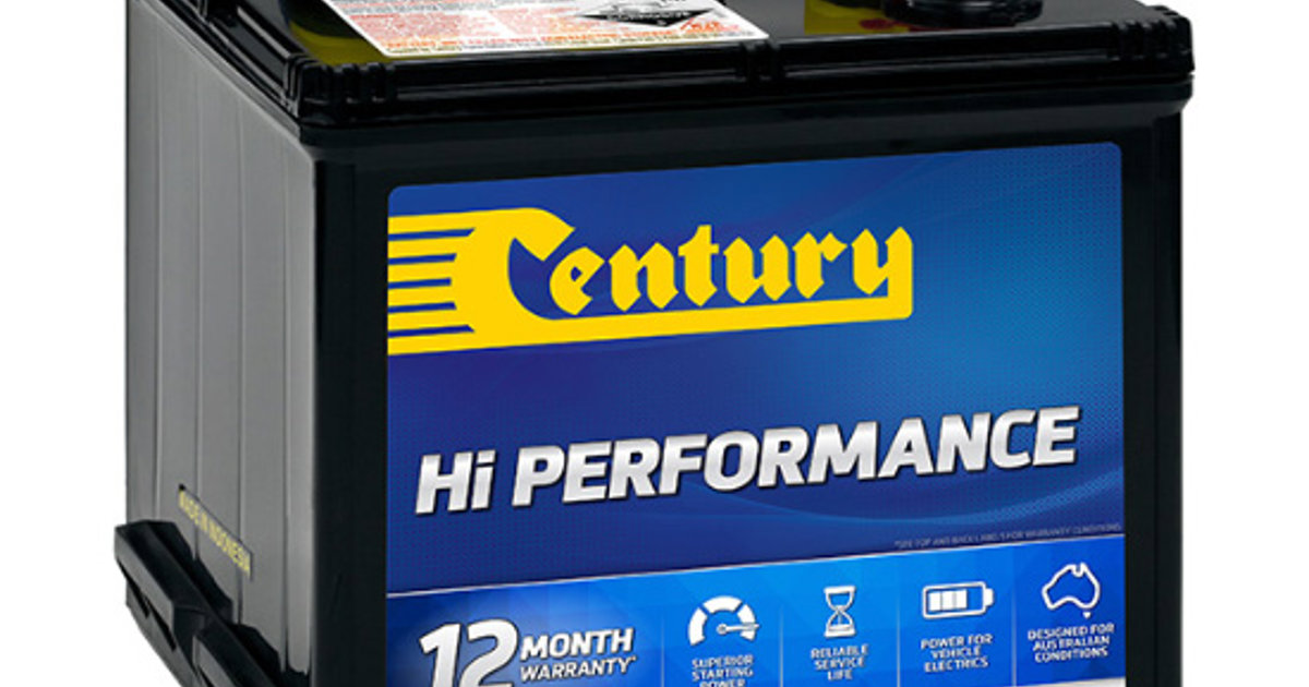 03 - Hi Performance Conventional car batteries | Century Batteries