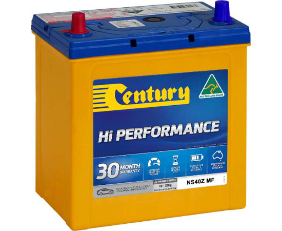 NS40Z MF - Hi Performance Conventional car batteries | Century Batteries