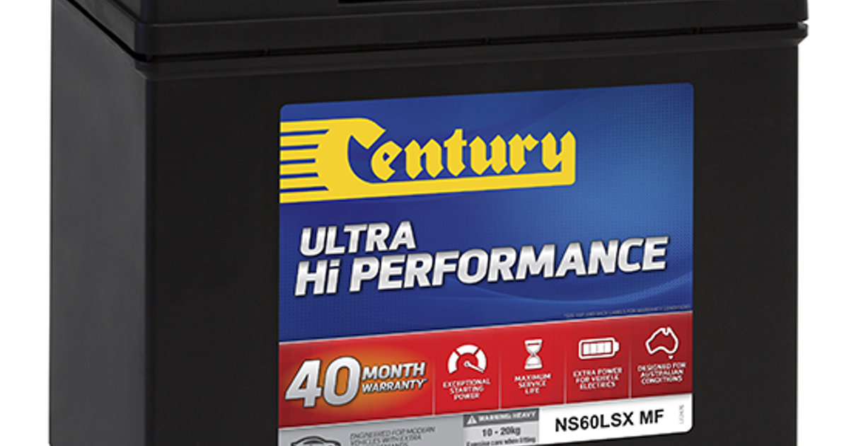 NS60LSX MF - Ultra Hi Performance Conventional car batteries | Century ...
