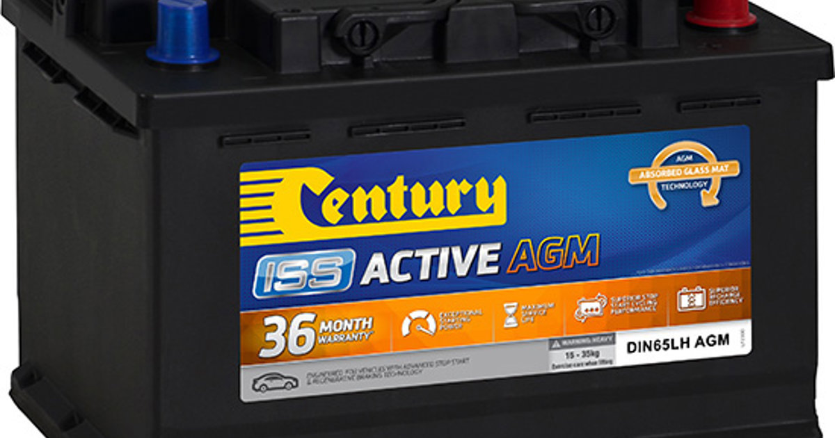 DIN65LH AGM - ISS Active AGM Stop-Start Stop/Start Car Batteries ...
