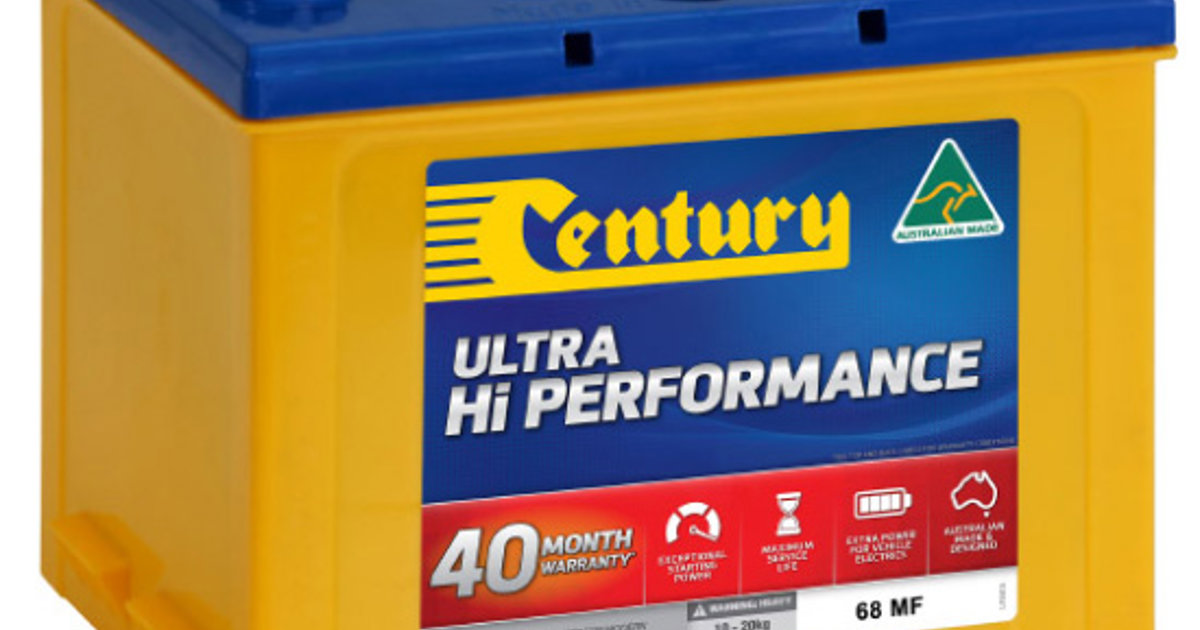 68 MF - Ultra Hi Performance Conventional Car Batteries | Century Batteries