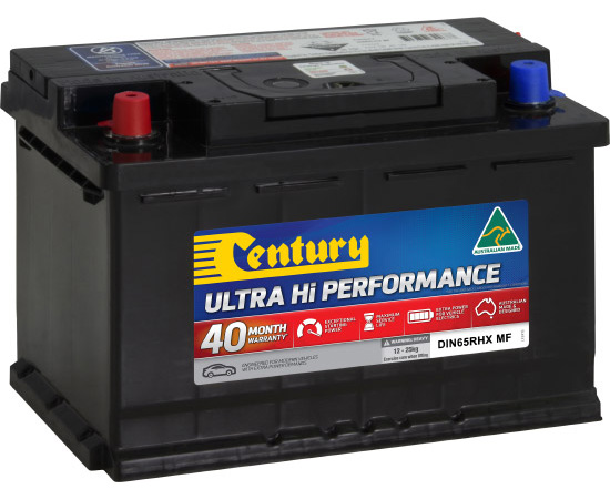 DIN65RHX MF - Ultra Hi Performance DIN Conventional car batteries ...