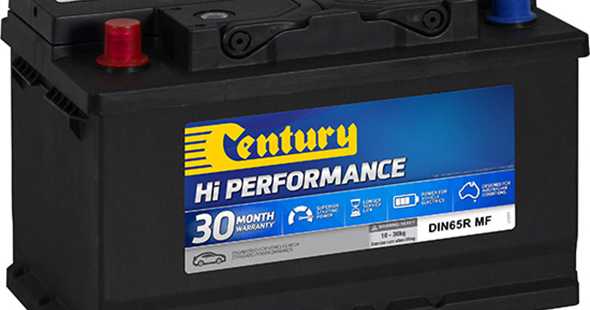 DIN65R MF - Hi Performance DIN Conventional car batteries | Century Batteries