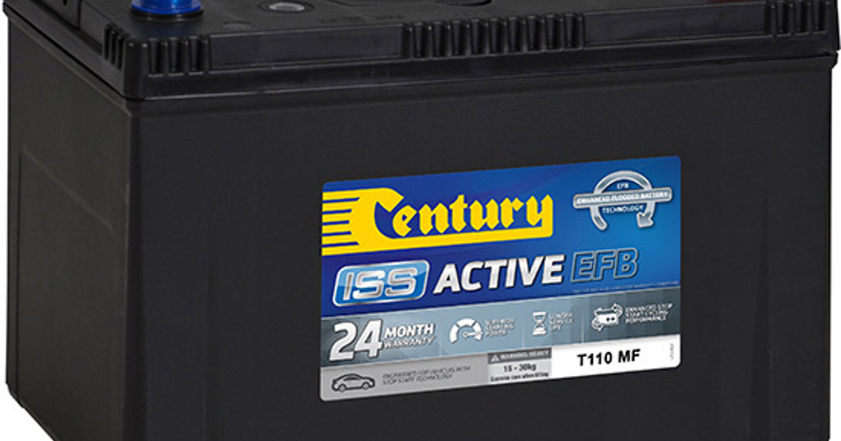 T110 MF - ISS Active EFB MF Stop-Start Stop/Start Car Batteries ...