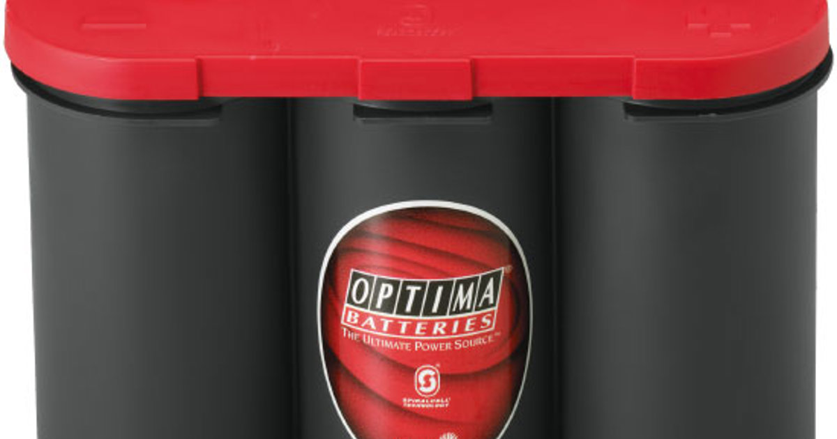 34R - Red Top Optima batteries | Century Batteries