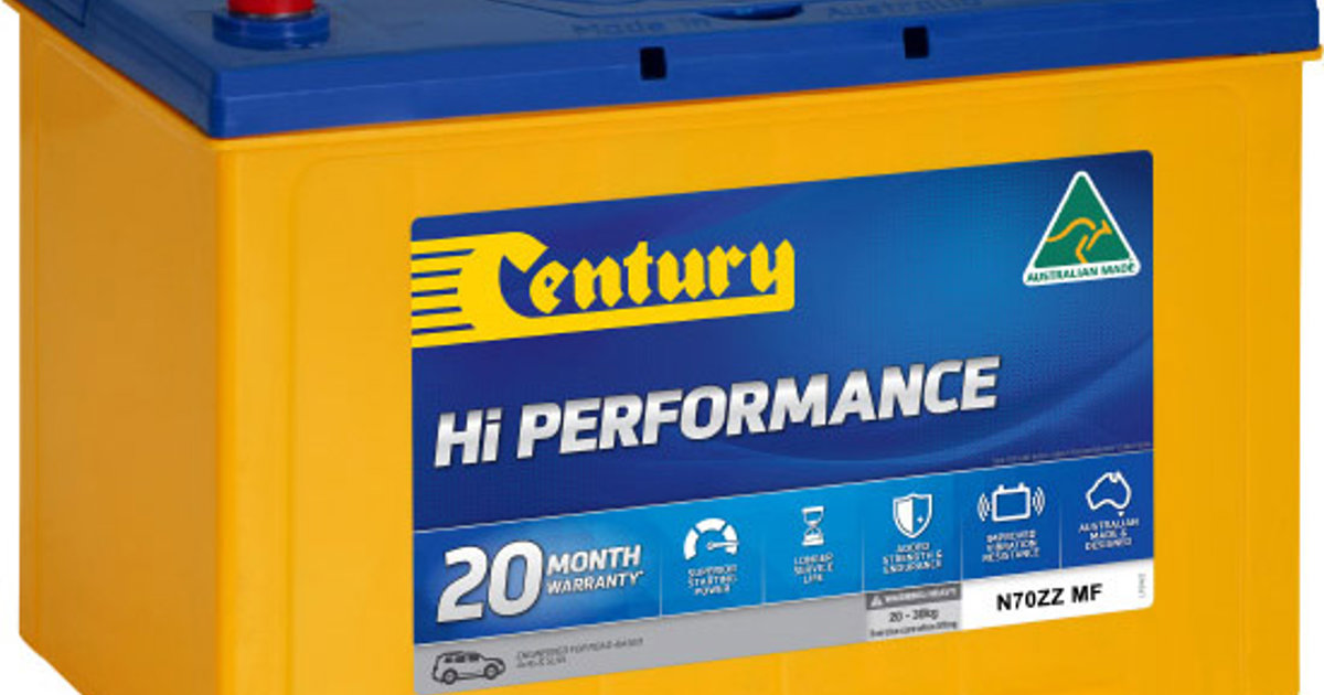 N70ZZ MF - Hi Performance 4x4 & SUV batteries | Century Batteries