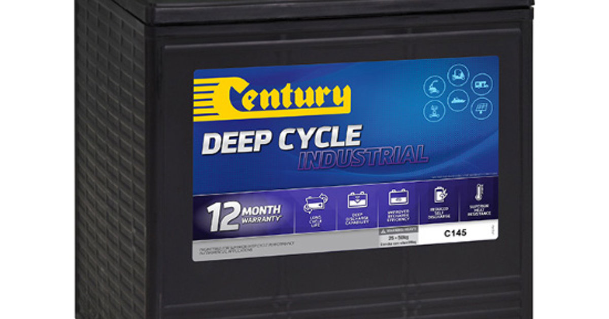 C145 - Deep Cycle Industrial Deep Cycle batteries | Century Batteries