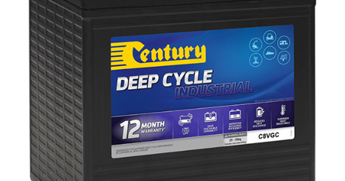 C8VGC - Deep Cycle Industrial Deep Cycle batteries | Century Batteries
