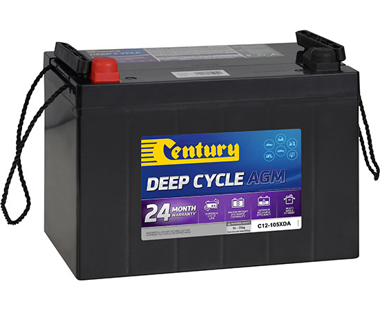 C12-105XDA - Deep Cycle AGM Deep Cycle batteries | Century Batteries
