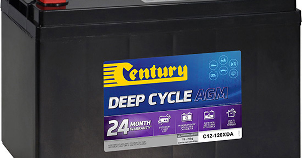 C12-120XDA - Deep Cycle AGM Deep Cycle batteries | Century Batteries