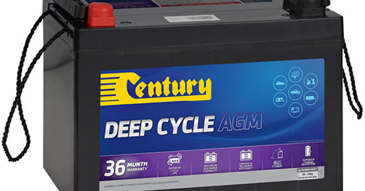 C12-105XDA - Deep Cycle AGM Deep Cycle batteries | Century Batteries