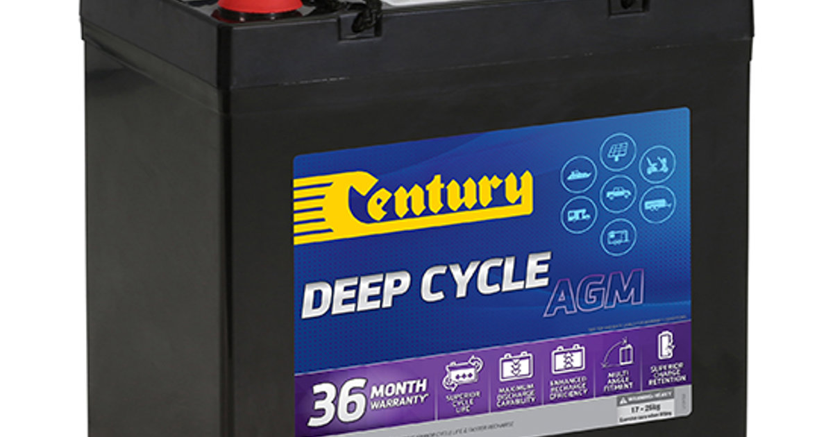 C12-55XDA - Deep Cycle AGM Deep Cycle batteries | Century Batteries