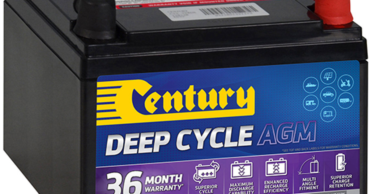 C12-32XDA - Deep Cycle AGM Deep Cycle batteries | Century Batteries