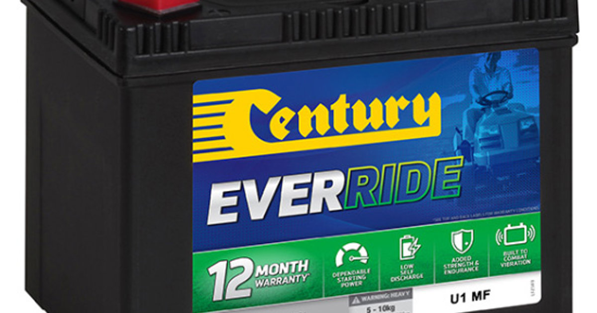 U1 MF - EverRide Maintenance Free Lawn Mower batteries | Century Batteries